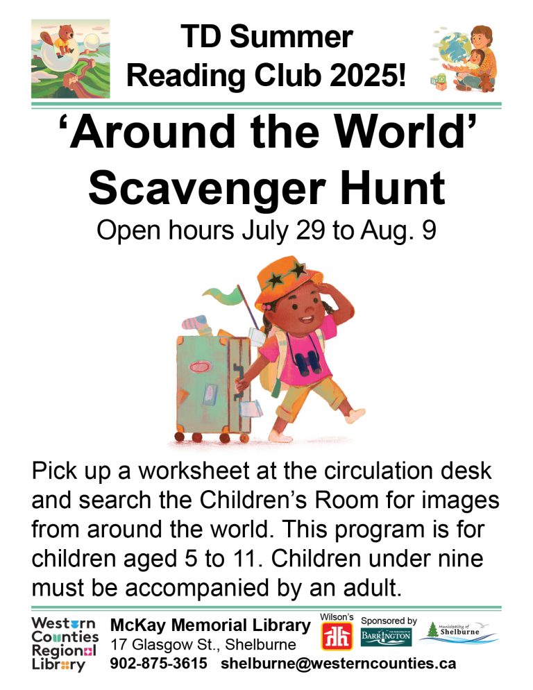 ‘Around the World’ Scavenger Hunt - Shelburne County